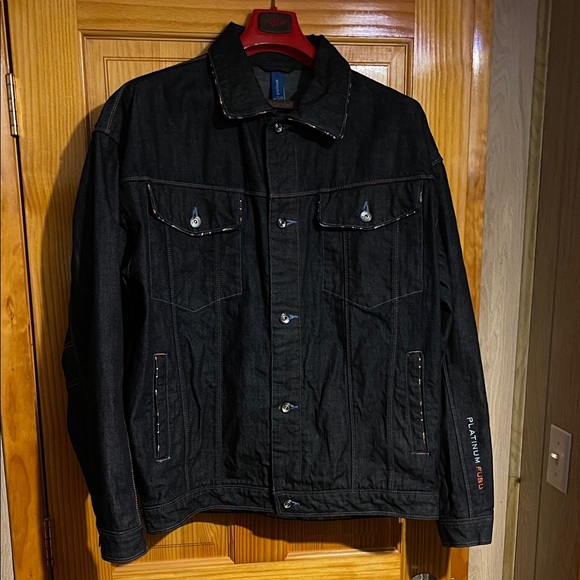 Platinum Fubu | Jackets & Coats | Mens Blue Fubu Denim Jacket | Poshmark